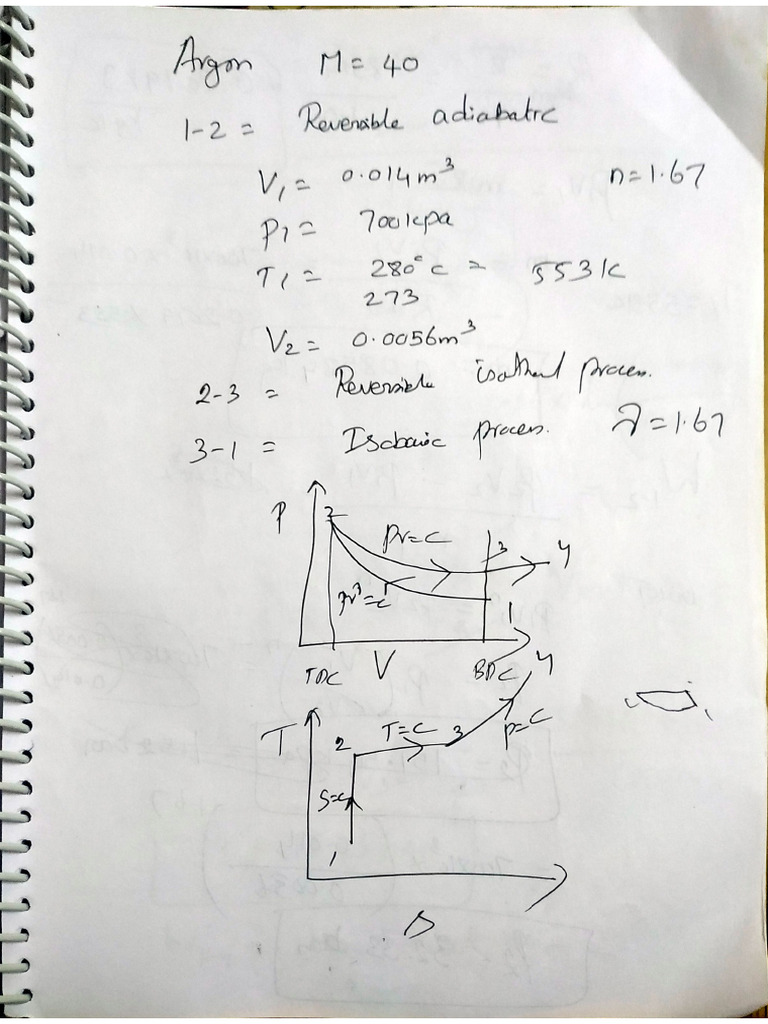 Ideal and Real Gas | PDF