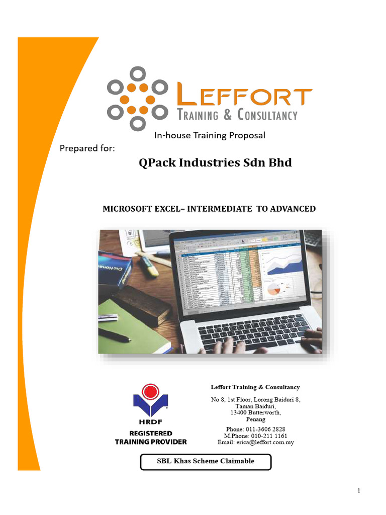 Sample Brochure | PDF | Microsoft Excel | Computing