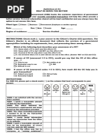 Arta Survey FORM | PDF