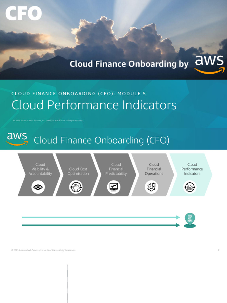 CFO Module 5 Cloud Performance Indicators | PDF | Performance Indicator | Amazon Web Services