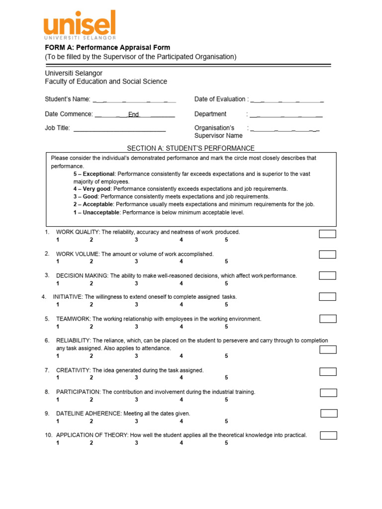Organisation Performance Appraisal | PDF | Performance Appraisal ...