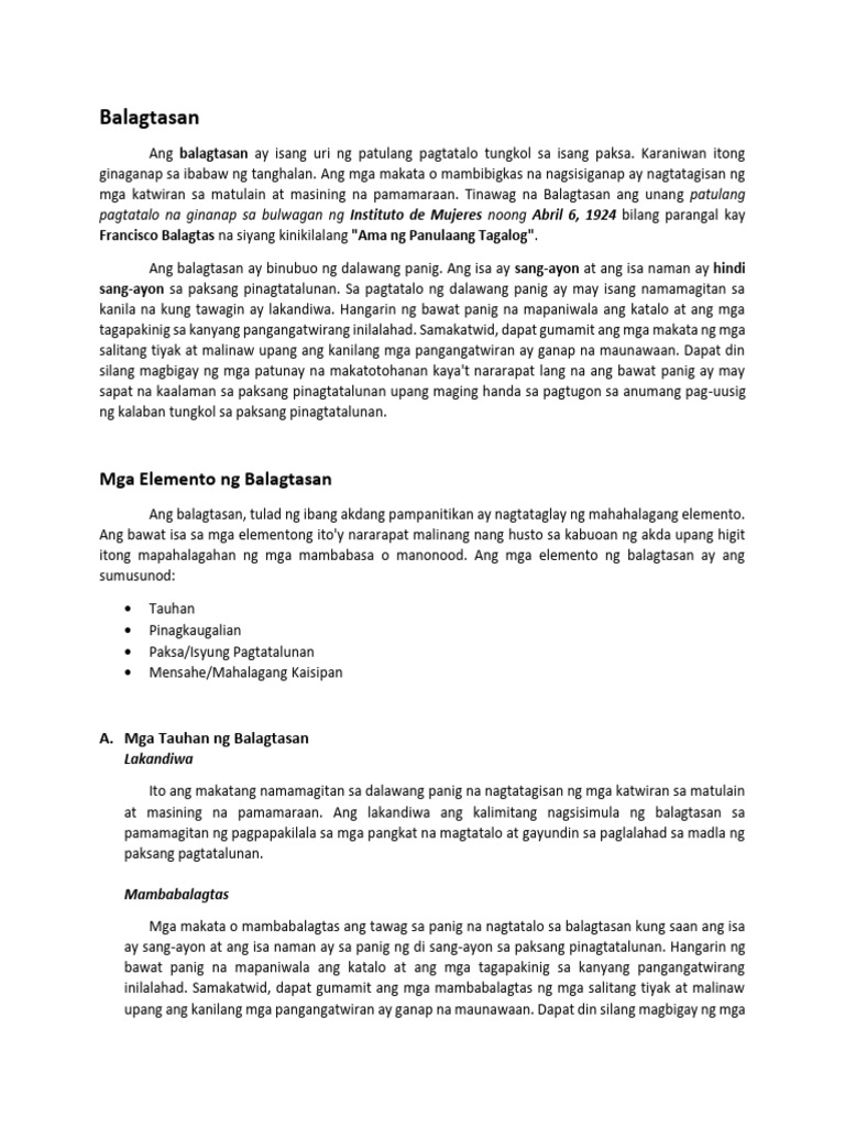 Filipino 8 - 3rd Quarter Lessons | PDF