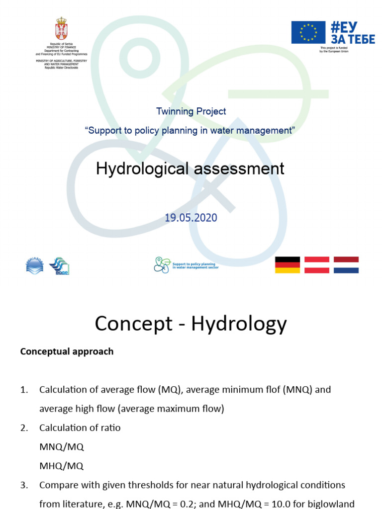 Hydrological Assessment 20200519 Jeanette | PDF | Drainage Basin | River