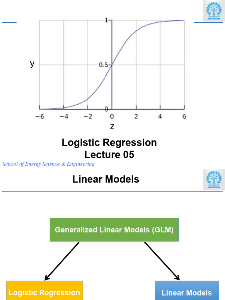 Lecture 05 | PDF | Logistic Regression | Regression Analysis