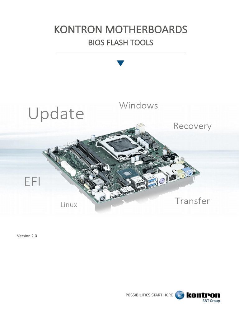 BIOS Flash Tools - HowTo | PDF | Bios | Booting