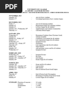 UTS College Academic Calendar 2025 | PDF | Academic Term | Educational ...