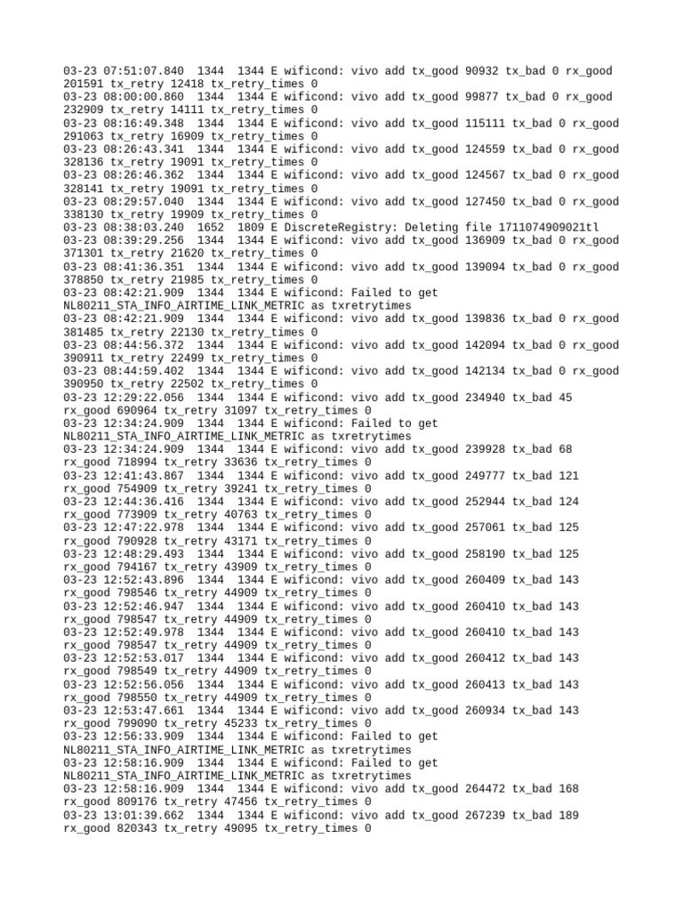 Log | PDF | Android (Operating System) | System Software