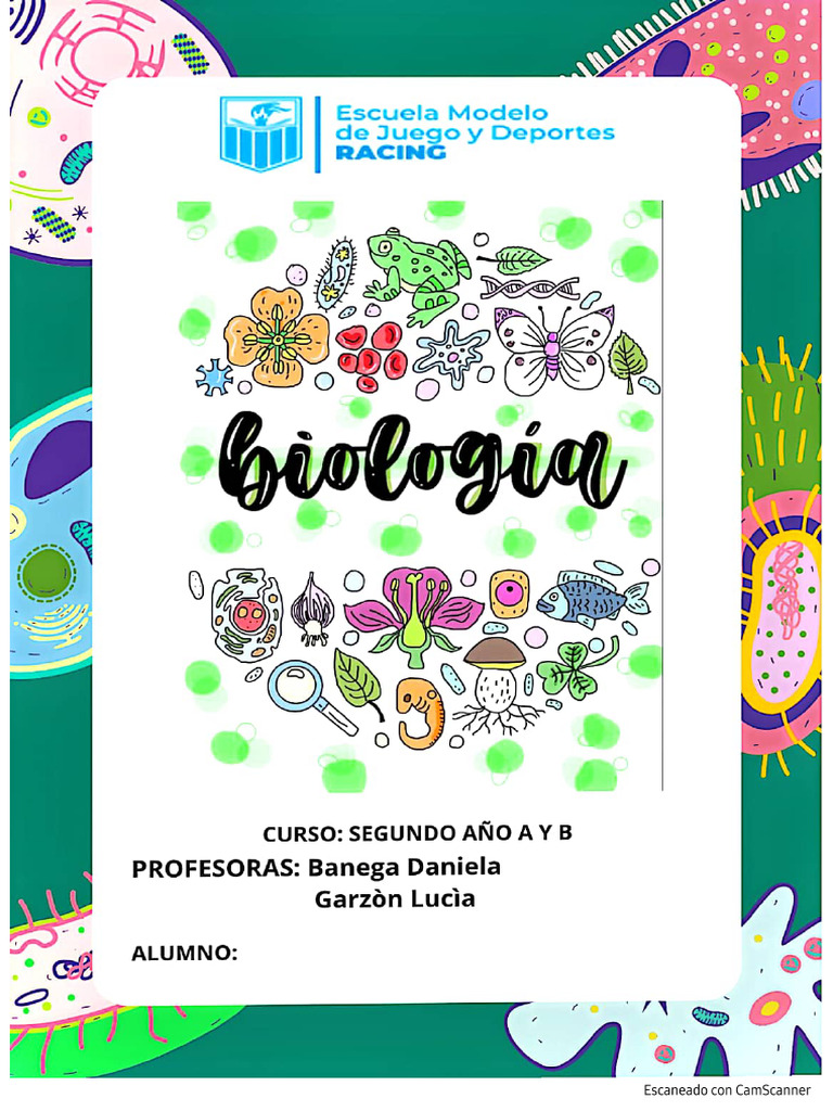 Cuadernillo Biologia 2do Año Pdf