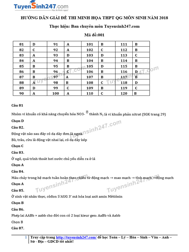 Mon Sinh LG Chi Tiet 1516789641598 | PDF