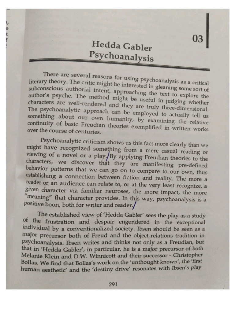 Hedda Gabbler | PDF