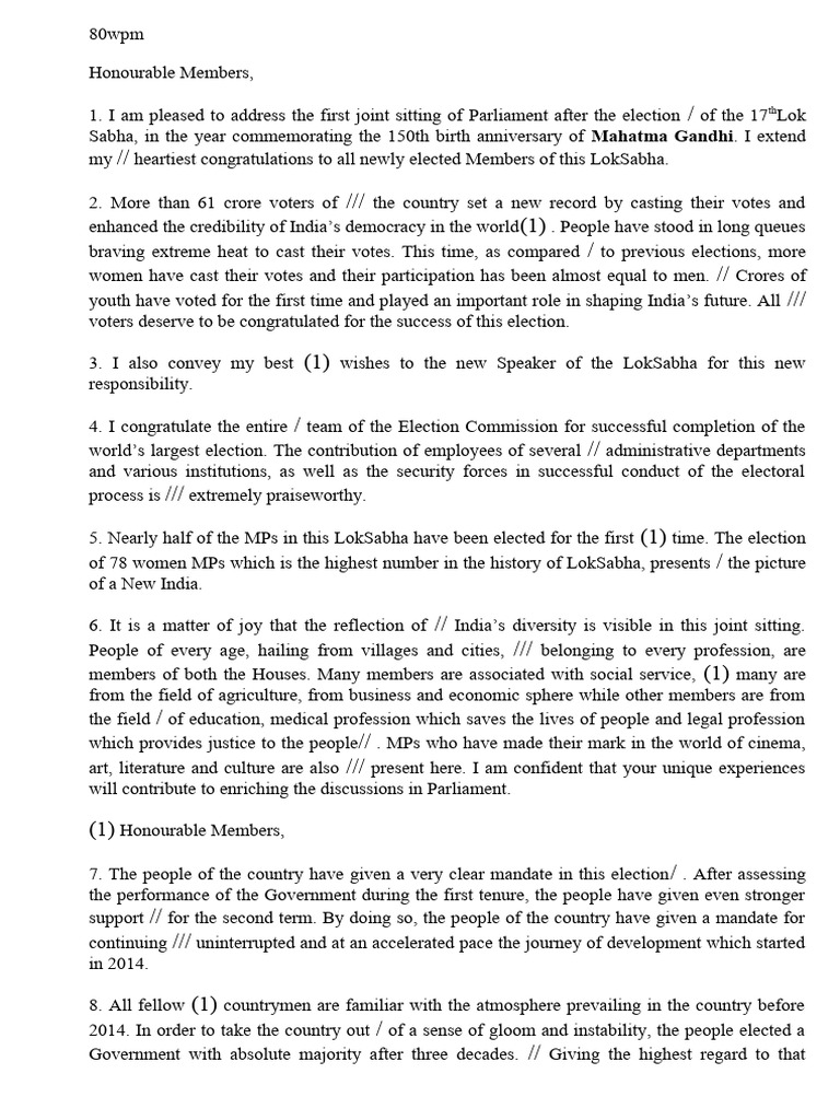 Shorthand Speed Practice 80wpm | PDF