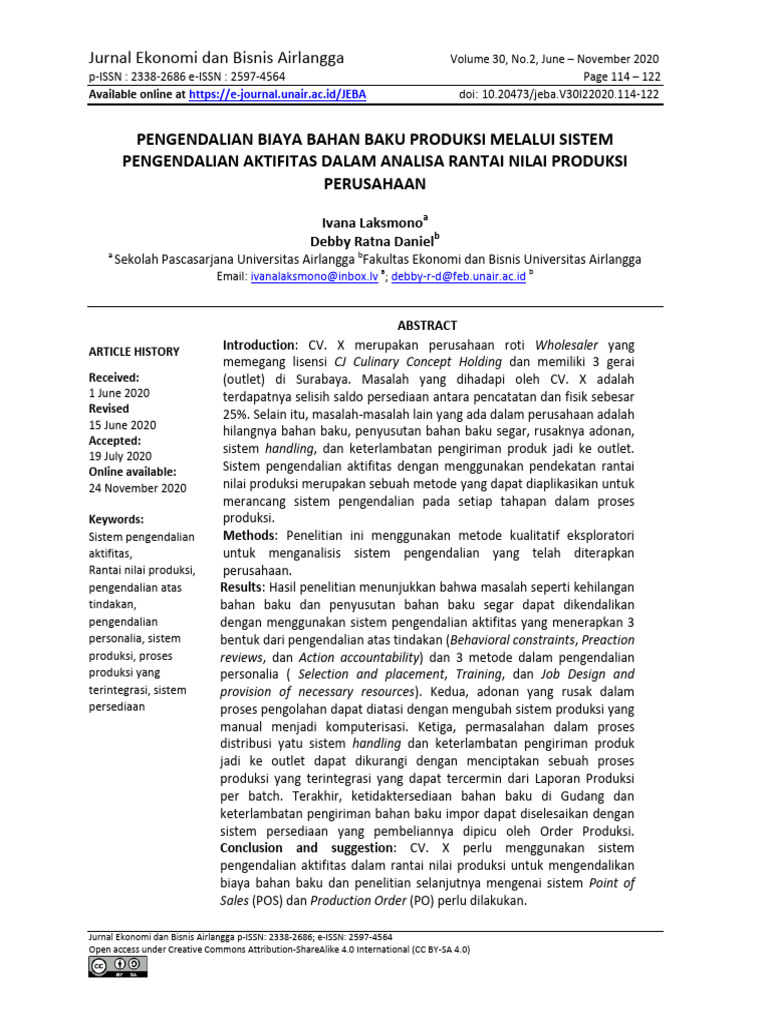 Admin, Ivana Laksmono | PDF