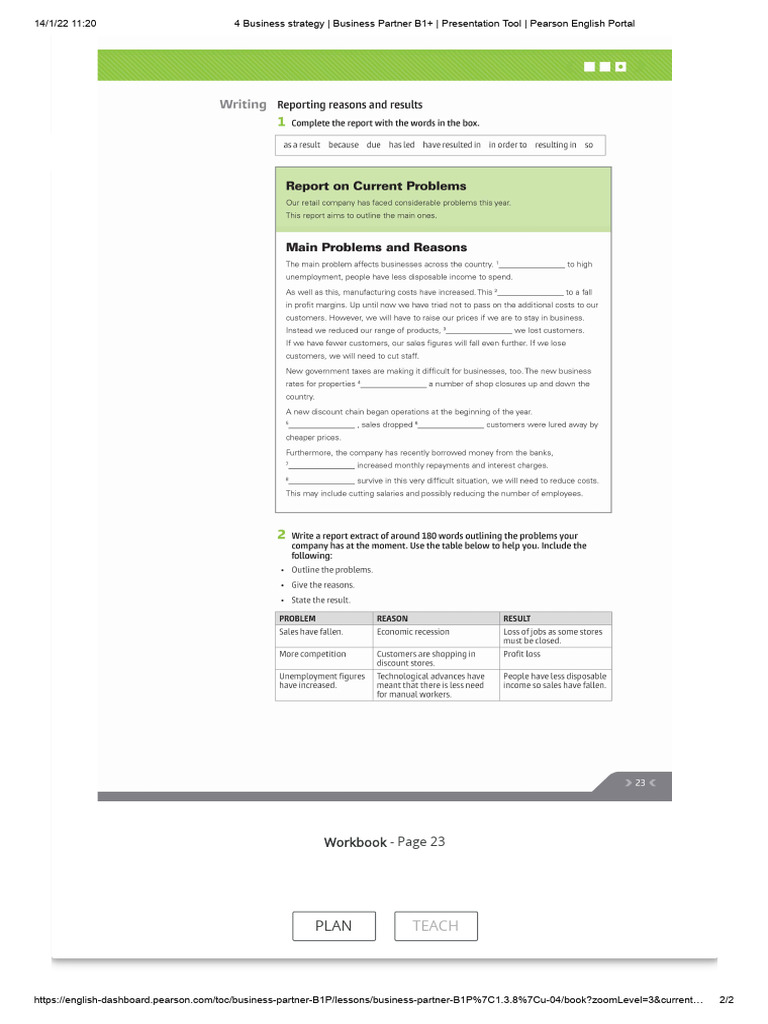 Writing Unit 4 Reporting Reasons and Results | PDF