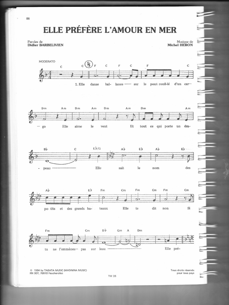 Elle préfère l'amour en mer | PDF