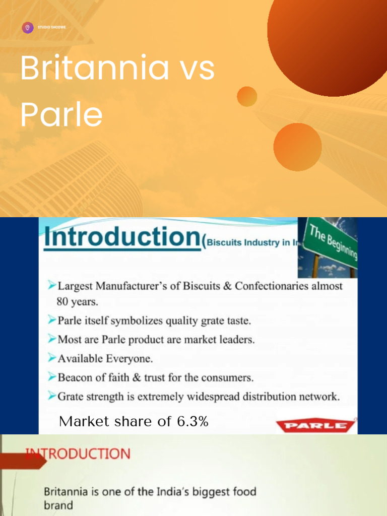Britannia Vs Parle Presentation | PDF
