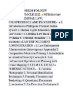 6 Areas of Criminology Subjects | PDF | Self-Improvement