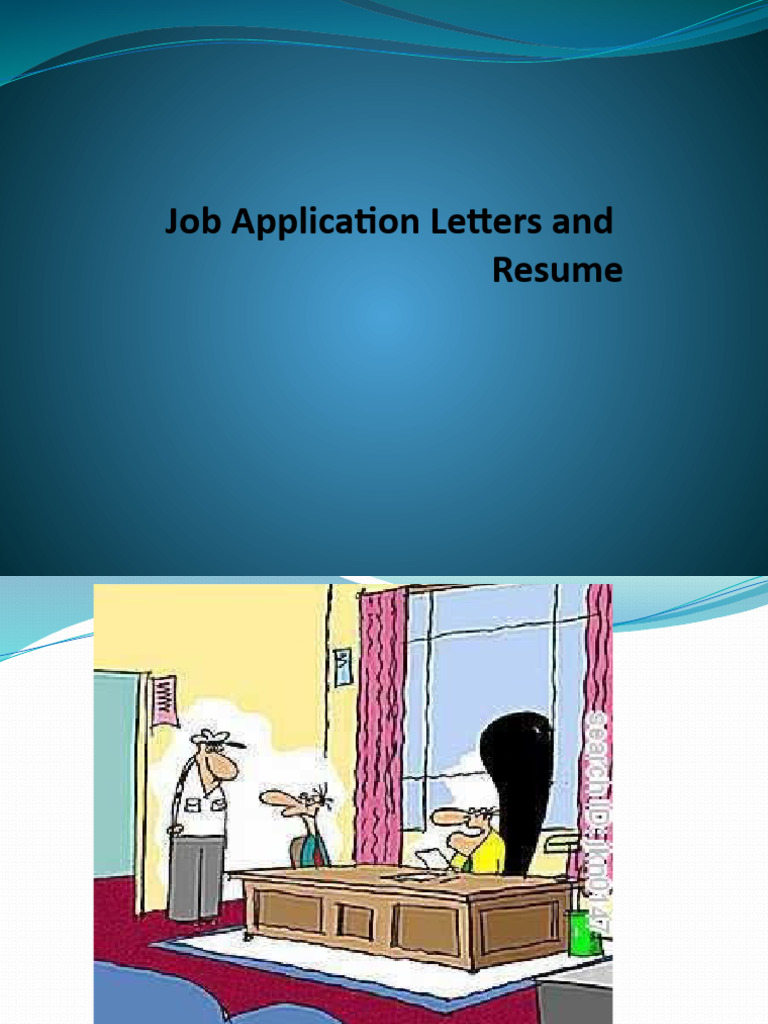 Job Application Letters and Resumes Guide | PDF | Résumé | Internship