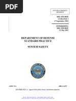 Mil STD 882e | PDF | Risk | Safety