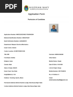 NYSC Official Online Registration Form - Single | PDF