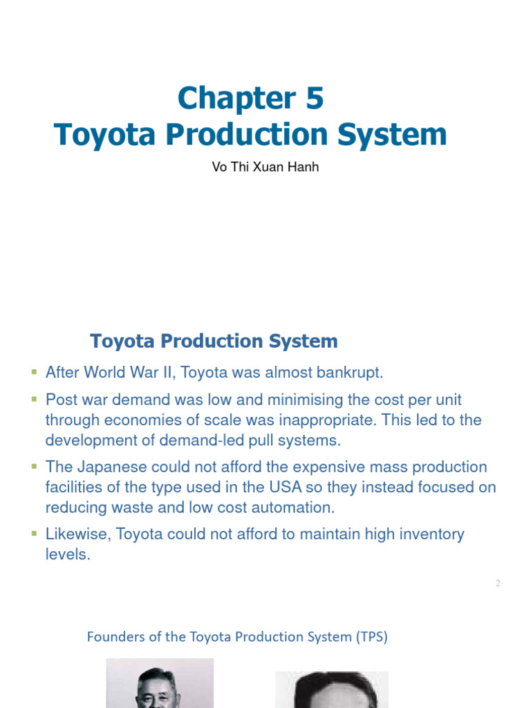 Toyota Production System Guide | PDF | Lean Manufacturing | Economies