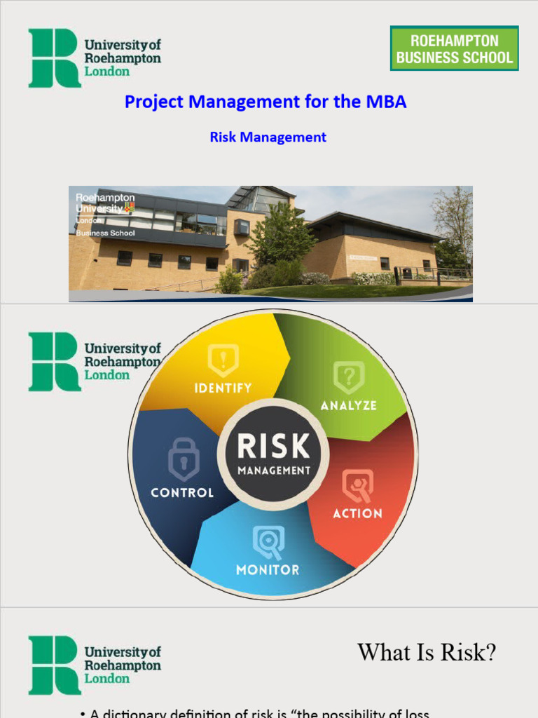 Risk Management | PDF | Risk | Risk Management