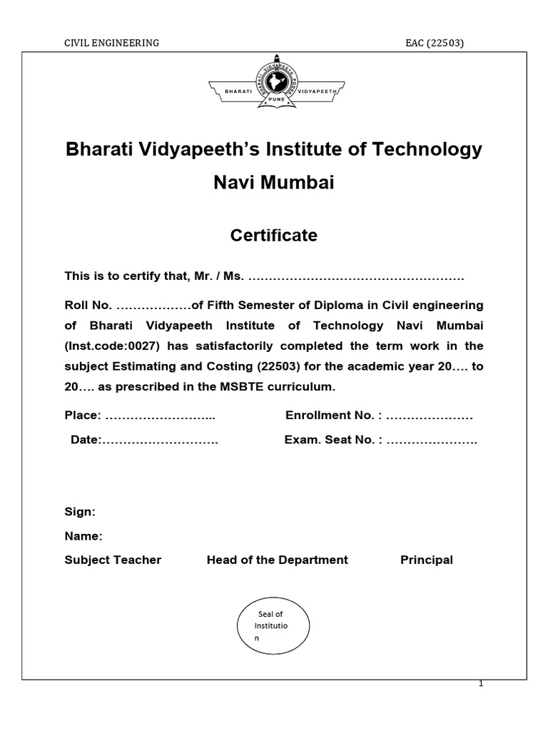 Manual Of Estimate Costing Pdf Length Bending