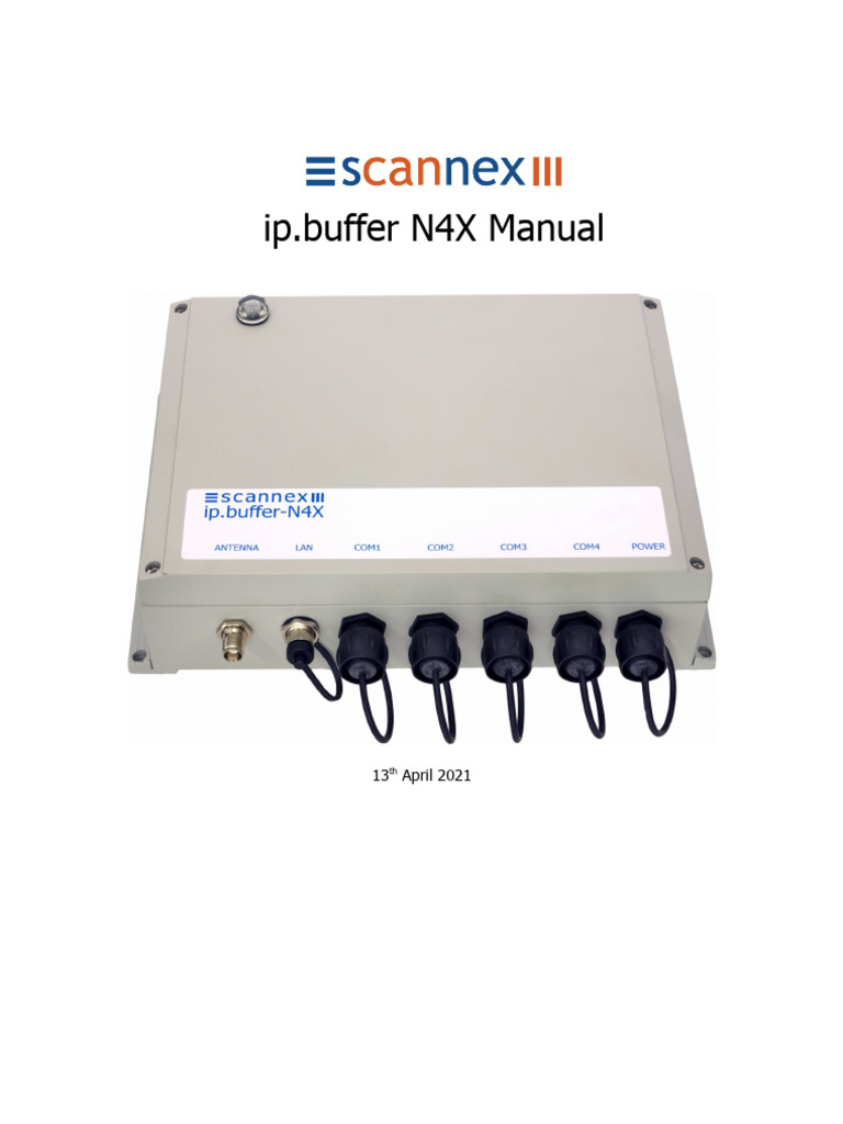 Ip - Buffer N4X Manual 20210413 | PDF | Electricity | Computer Engineering