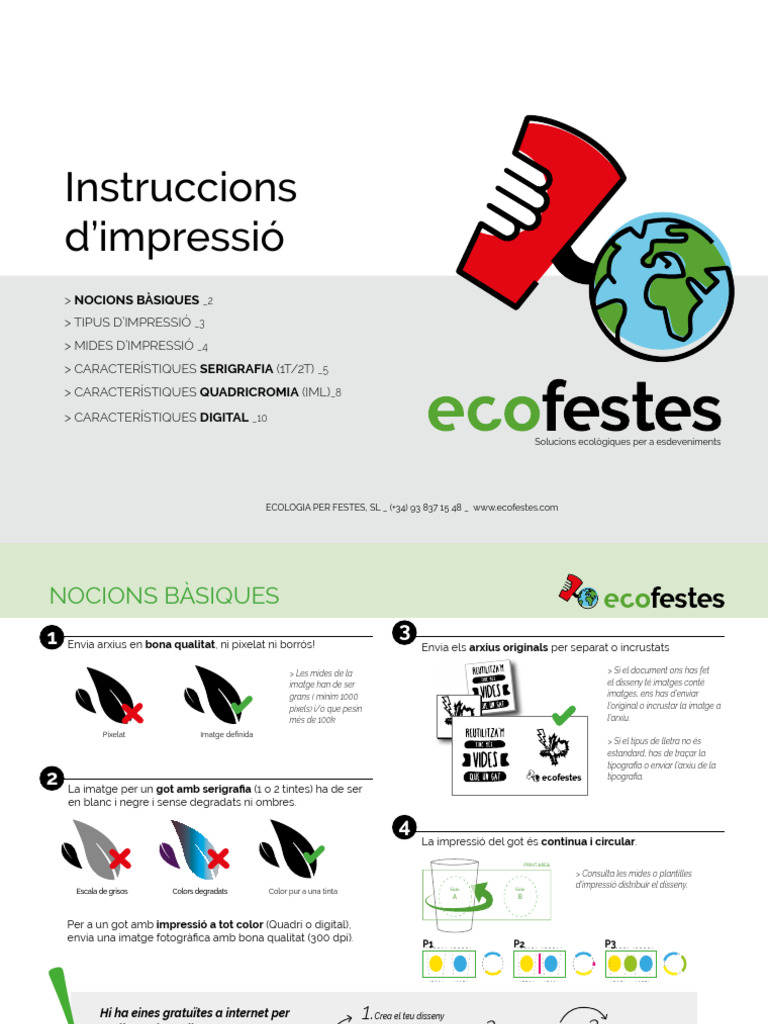 Instruccions Impressio CAT | PDF