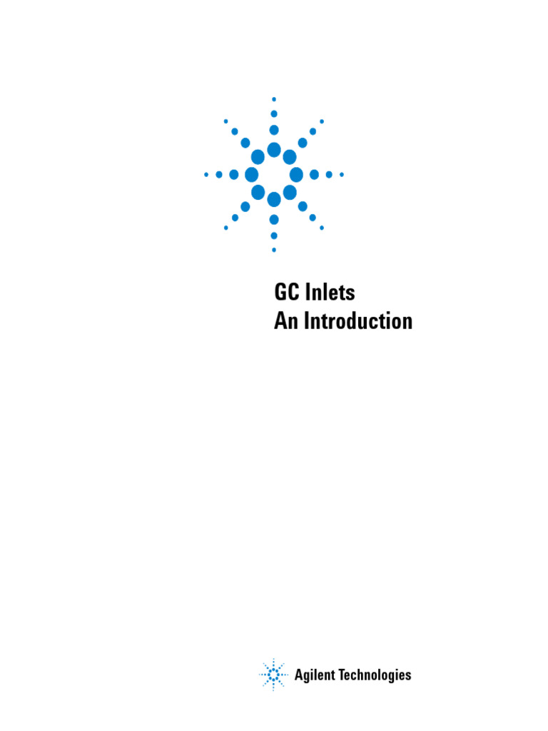Agilent Gc Inlets Download Free Pdf Gas Chromatography Chromatography