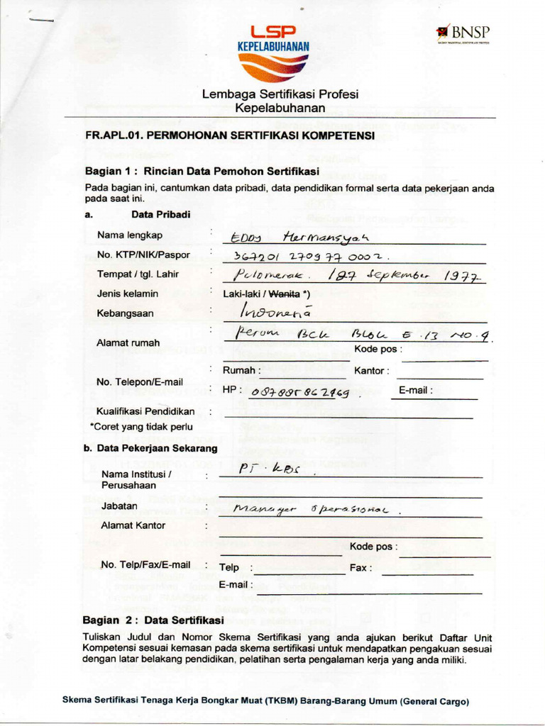 TKBM - Eddy Hermansyah | PDF