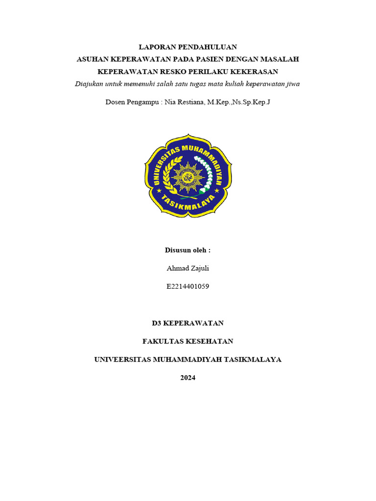 LP RPK Ahmad | PDF