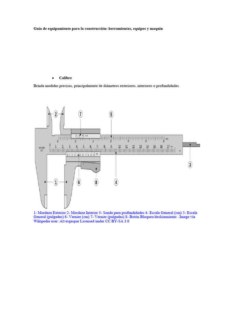 MAQUINARIA2 | PDF | Tornillo | Herramientas