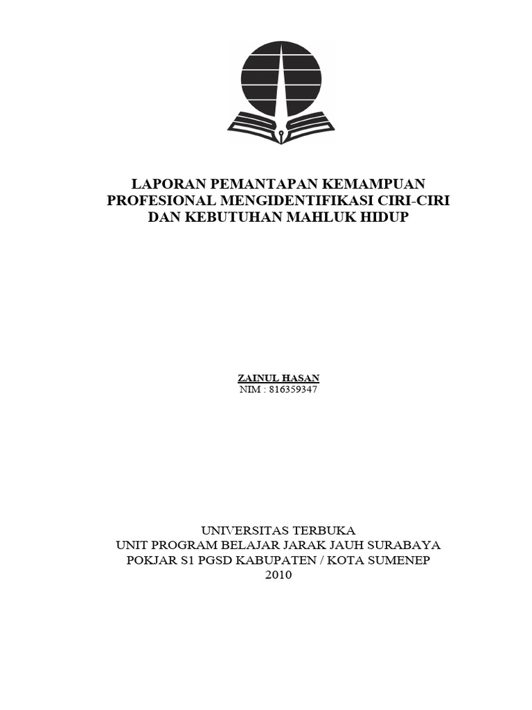 IPA1Kls 3 SMT 2 (Mengindetifikasi & KBTHN Mahluk HDP) | PDF