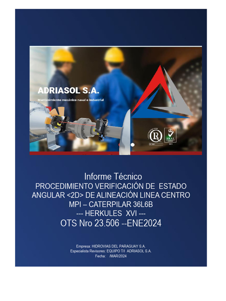 OTS 23.506 MARCH2024 Shaft Segments Alignment Verification CENTER | PDF