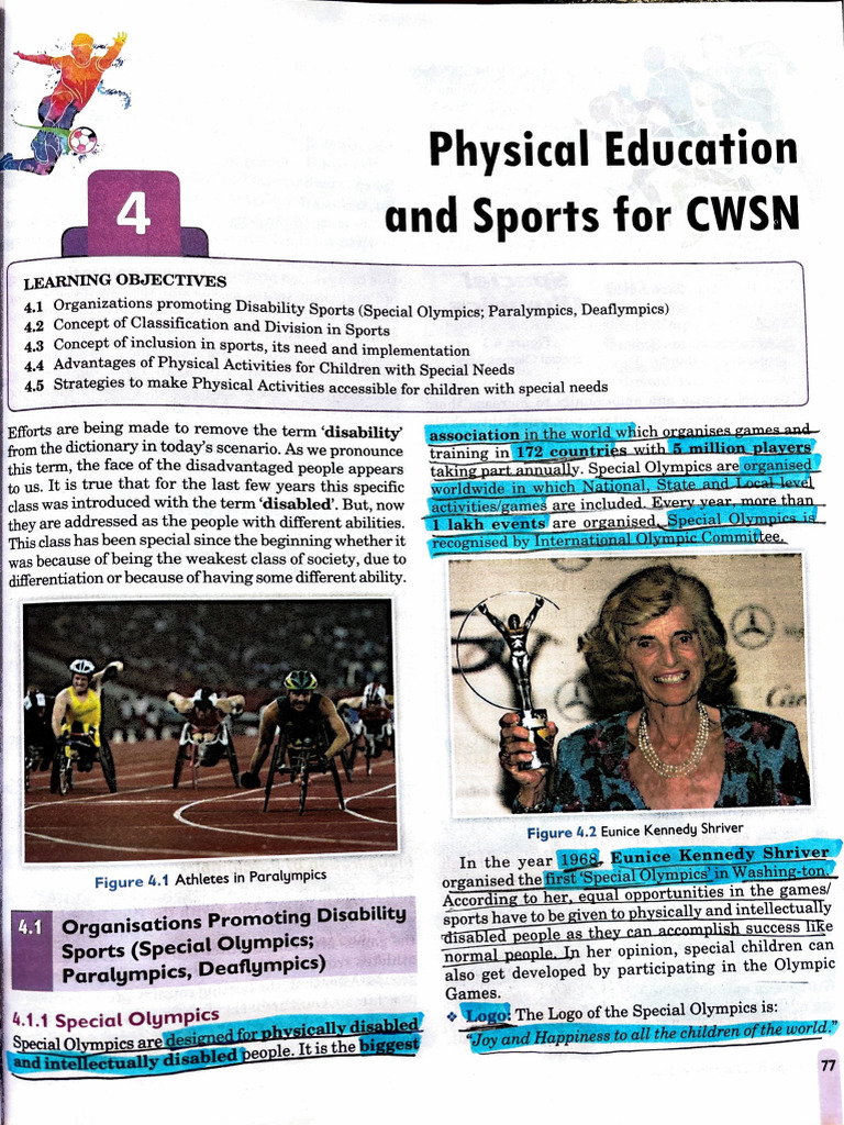 Physical Education and Sports For CWSN | Download Free PDF | Paralympic ...