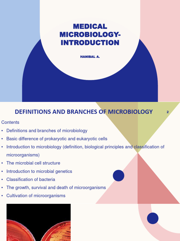 Introduction to Medical Microbiology_Medicine 2004 | PDF | Cell ...