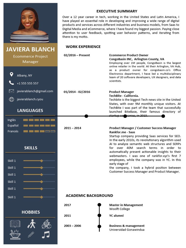 CV Template | PDF | Search Engine Optimization | Computing