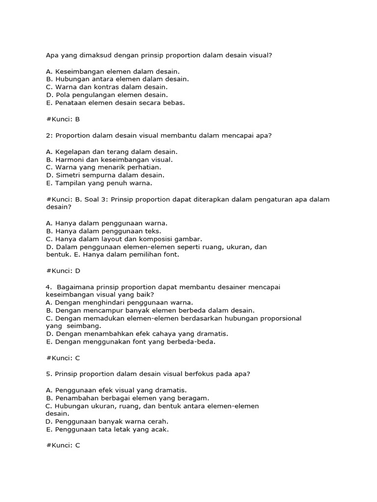 Soal DDK | PDF | Seni