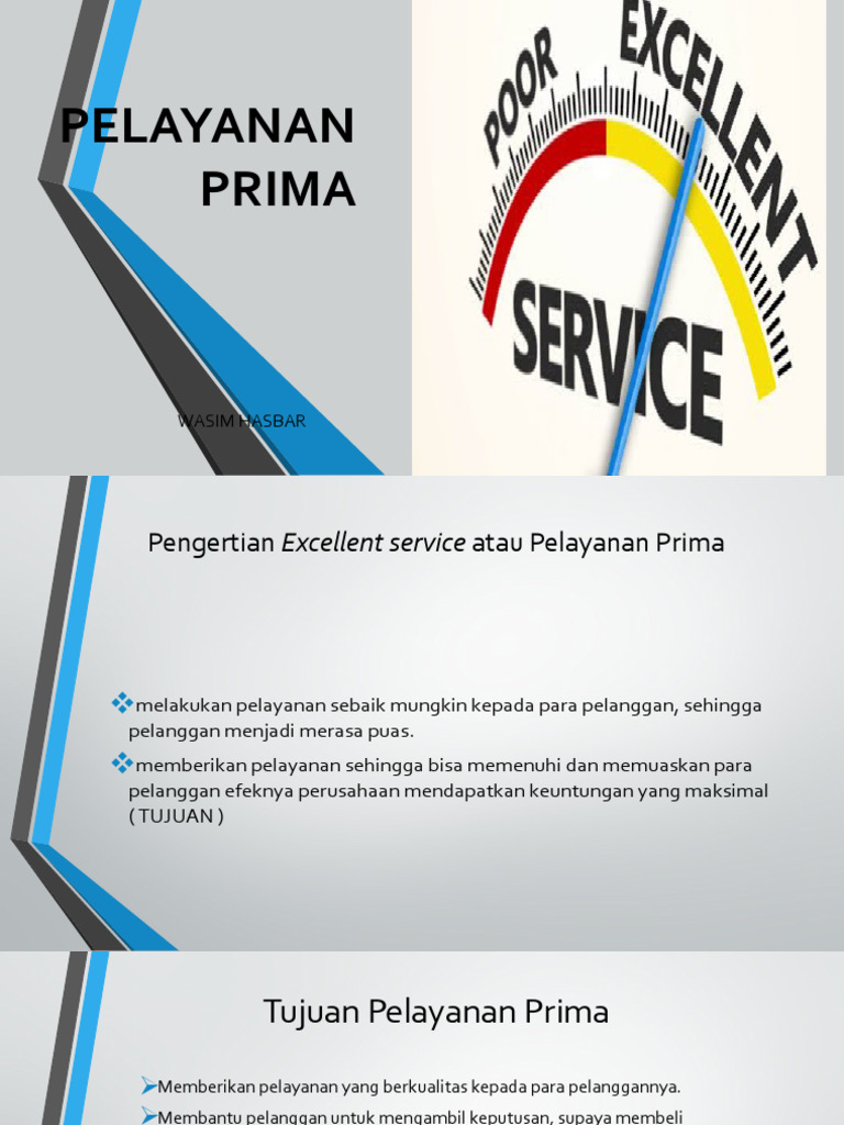 Xi Bab 6 Pelayanan Prima | PDF | Karier & Perkembangan