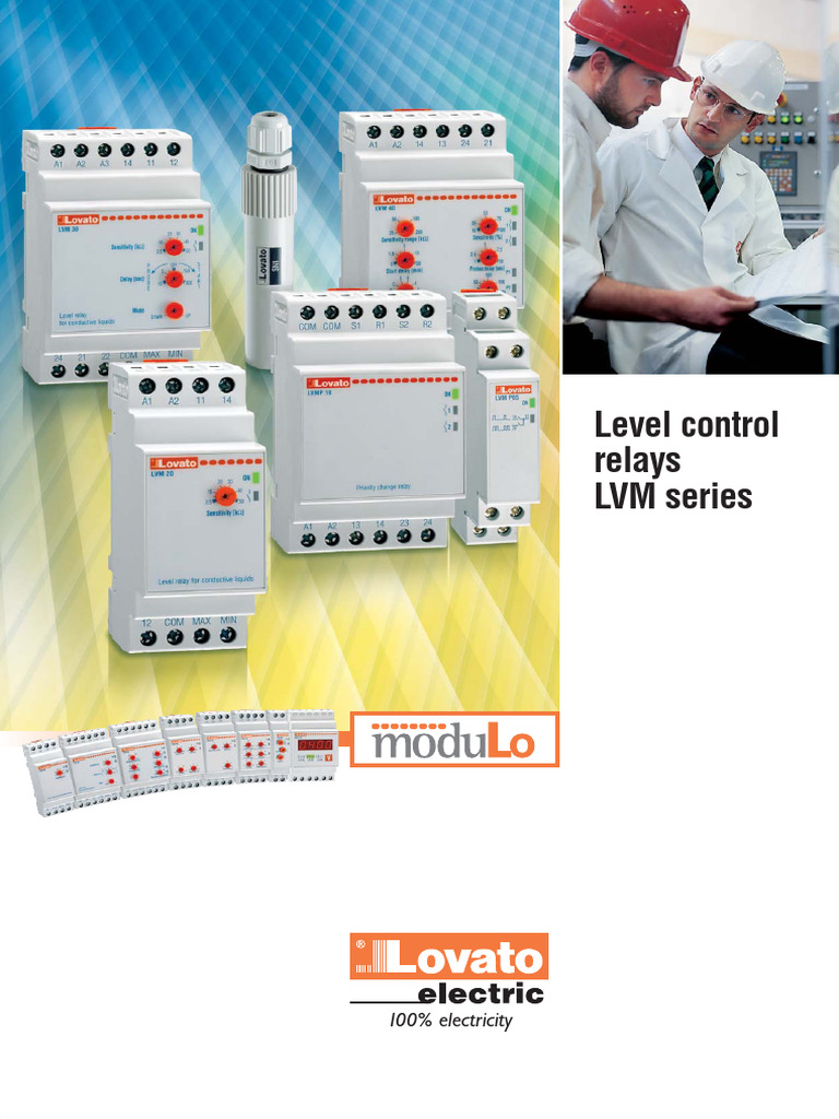 Level controlLVM30 | PDF | Relay | Water