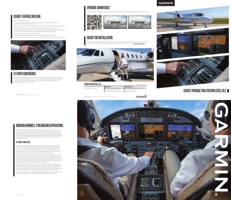 G5000 CitationExcel | PDF | Avionics | Cockpit