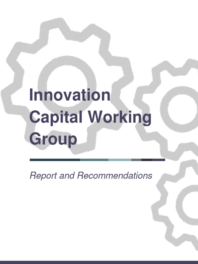 11 - Edtt Innovation Capital Working Group Report and Recommendations ...