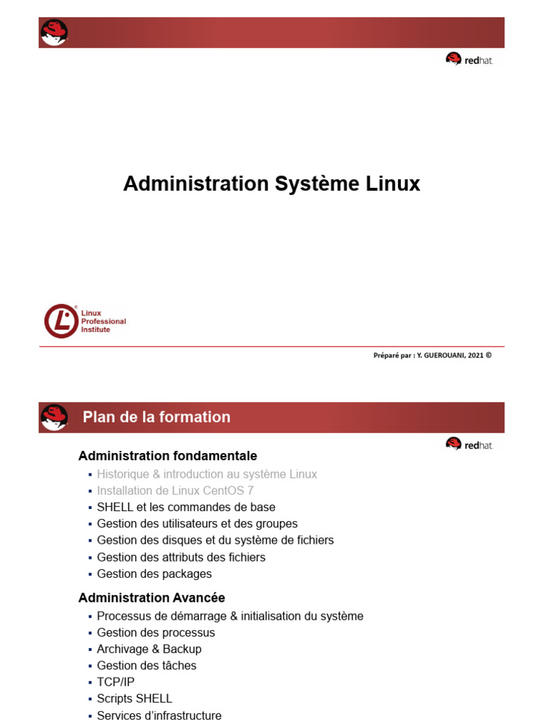 Admin Système Linux. Part 2 | PDF