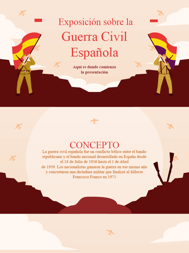 Exposición: Guerra Civil Española | PDF | guerra civil Española ...