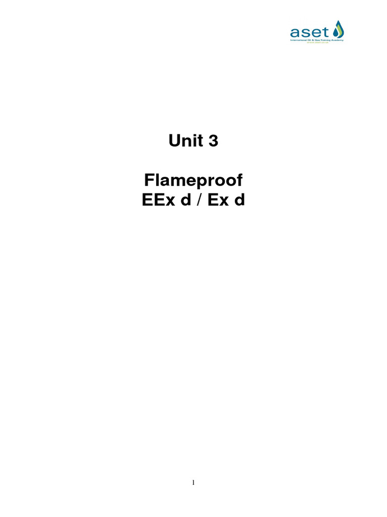 Flameproof EEx d Apparatus Overview | PDF | Building Engineering | Materials