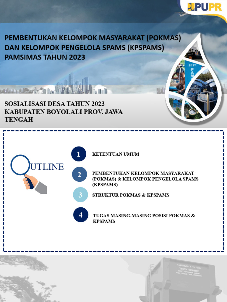 Struktur dan Tugas Pokmas Kelurahan | PDF