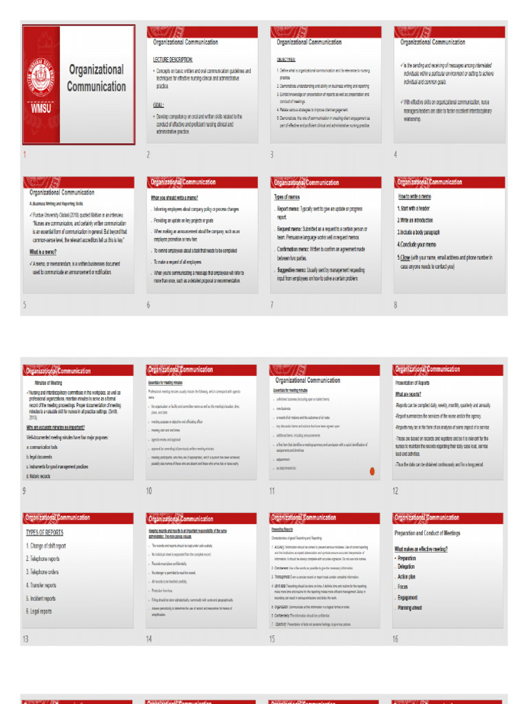 Topic 5 Org Communication | PDF