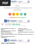 Cuadernillo Inteligencia Emocional | PDF
