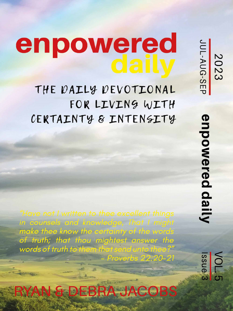 Enpowered Daily 2023Q3 Ebook | PDF | Jesus | Grace In Christianity