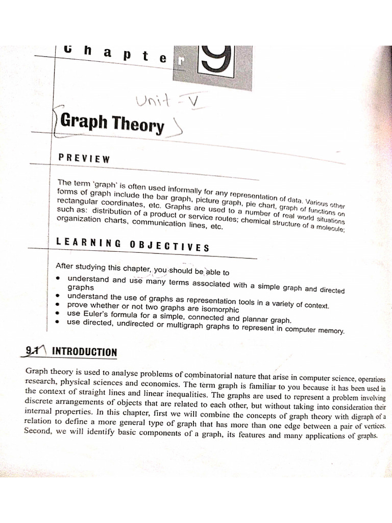 Discrete Mathematics Unit 5 | PDF